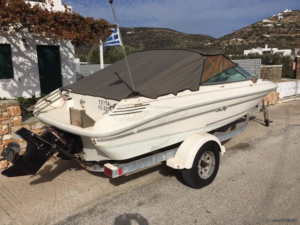 ΠΩΛΕΙΤΑΙ ΠΛΑΣΤΙΚΟ ΣΚΑΦΟΣ ΜΕ ΤΡΕΙΛΕΡ - KAIPOUTHEOS.GR