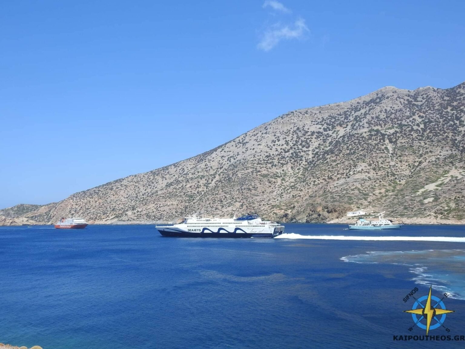 SIFNOS TRAFFIC-ΓΕΜΑΤΟ ΚΑΙ ΣΗΜΕΡΑ ΤΟ ΛΙΜΑΝΙ.ΒΙΝΤΕΟ-ΦΩΤΟΓΡΑΦΙΕΣ ...