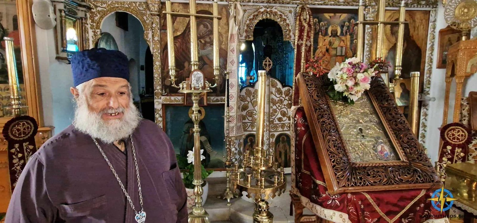 Η ΕΙΚΟΝΑ ΤΗΣ ΠΑΝΑΓΙΑΣ ΤΗΣ ΧΡΥΣΟΠΗΓΗΣ ΣΙΦΝΟΥ ΣΤΗΝ ΚΑΤΑΒΑΤΗ ΓΙΑ ΕΝΑ ΜΗΝΑ ...