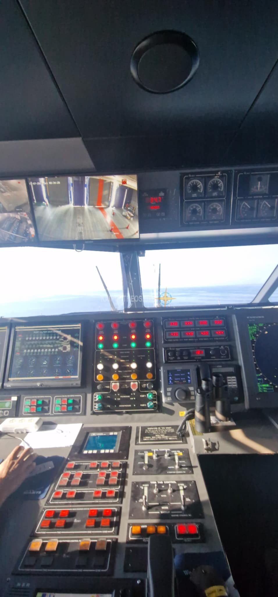 Ταξιδέψαμε με το TERA JET 2-Πλάνα από τη γέφυρα και την αναχώρηση από ...